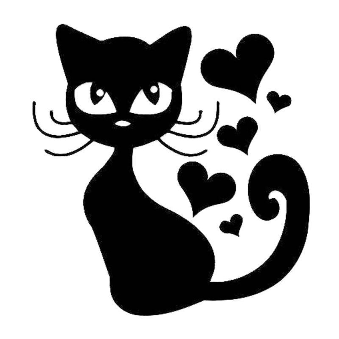 Cat Decal/vinyl Stickers& Decals for Cars/vinyl Decal/laptop Sticker ...