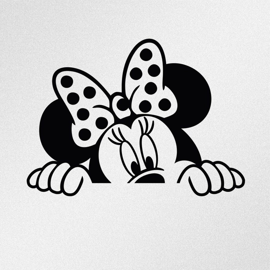 Minnie Decal/vinyl Stickers& Decals for Cars/vinyl Decal/laptop Sticker ...