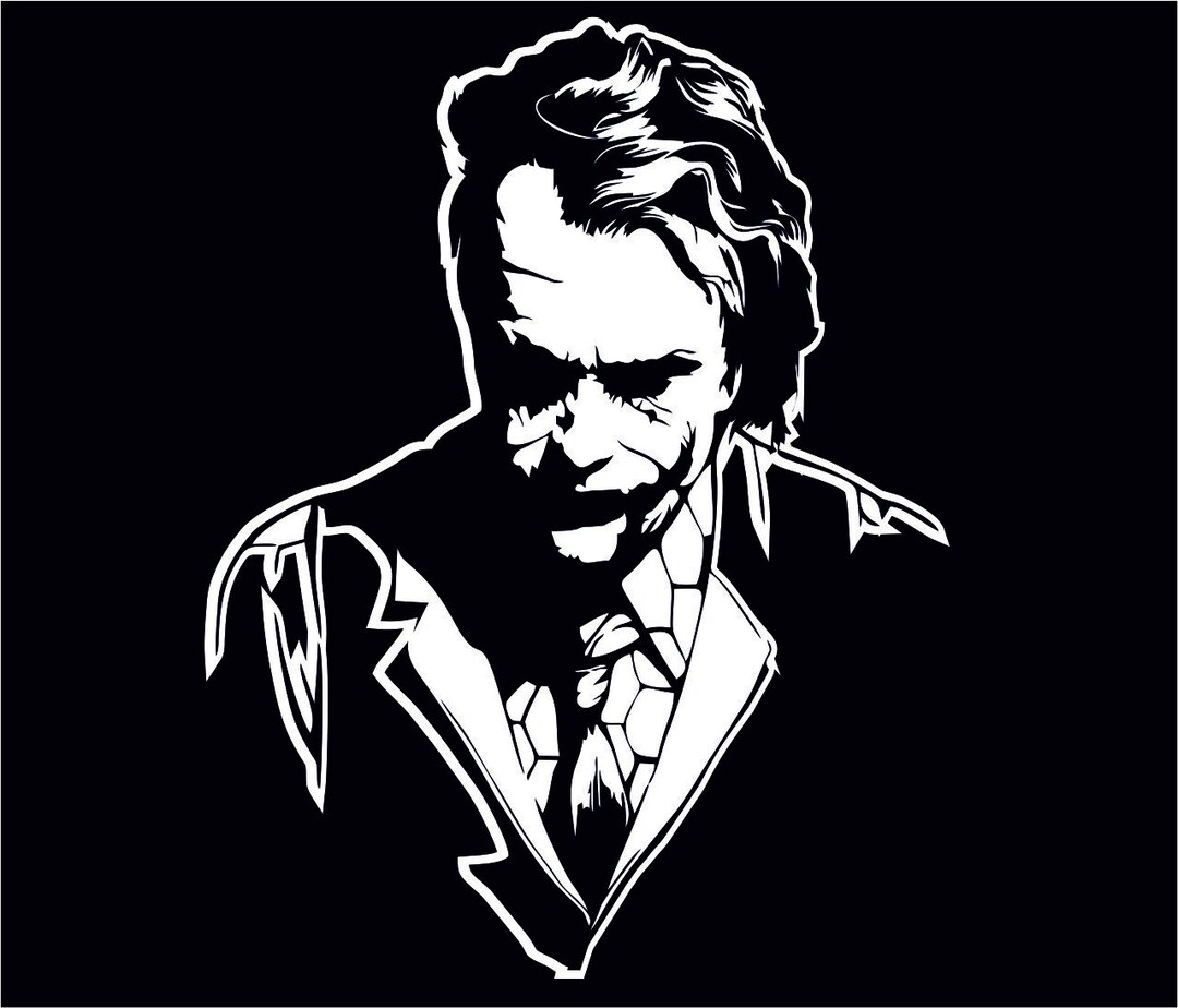 Joker Decal/car Sticker.vinyl Decal.car Stickers and Decals.laptop ...