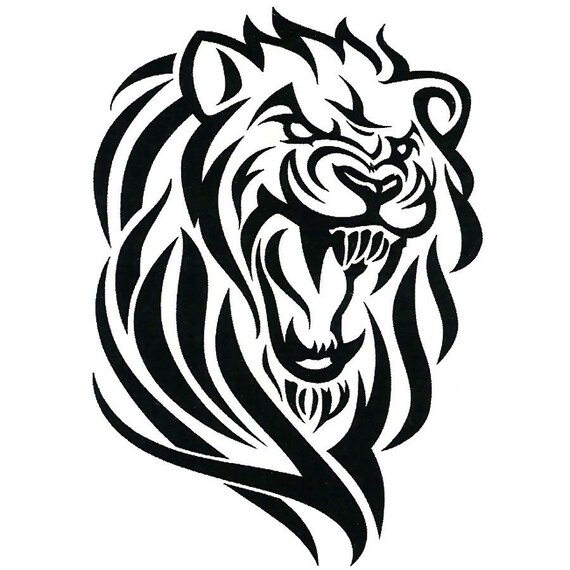 Lion Decal/vinyl Stickers& Decals for Cars/vinyl Decal/laptop | Etsy