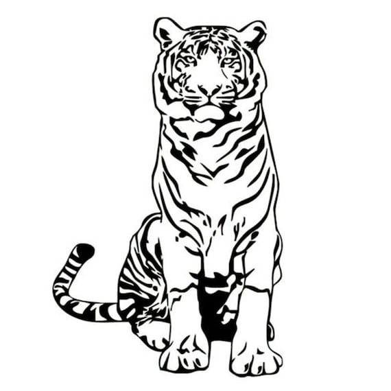 Tiger Decal/vinyl Stickers& Decals for Cars/vinyl Decal/laptop | Etsy