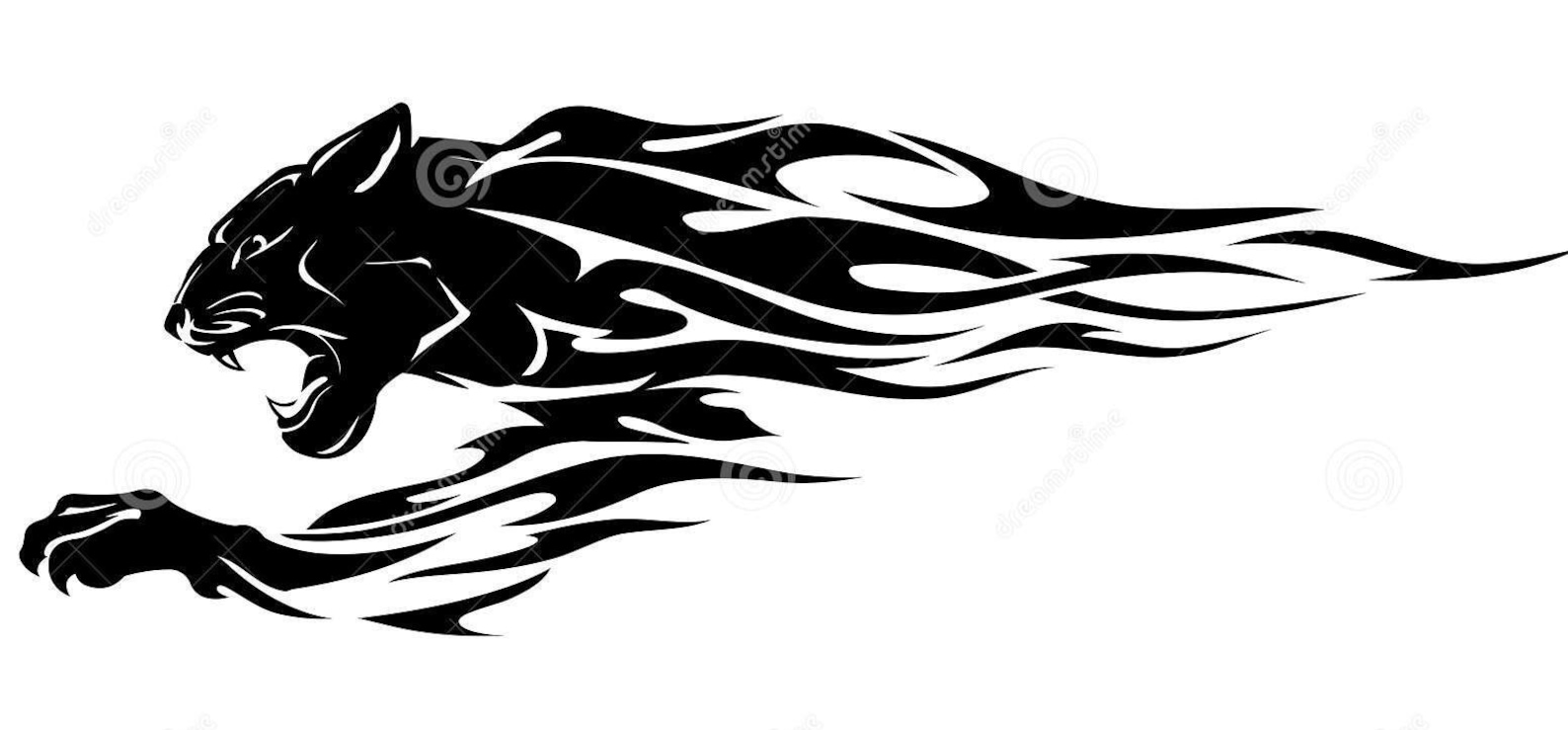 Panther Decal/car Sticker.vinyl Decal.car Stickers and Decals.laptop ...