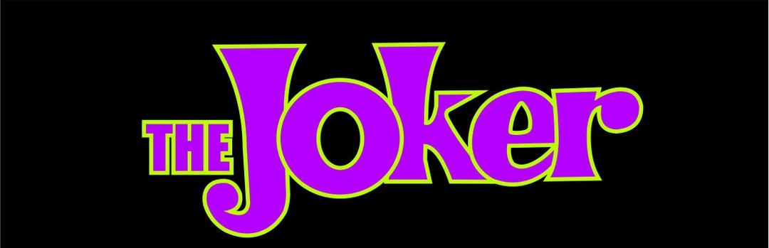 Joker Decal/vinyl Joker - Etsy