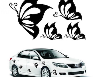 Butterfly Car Decals - Etsy