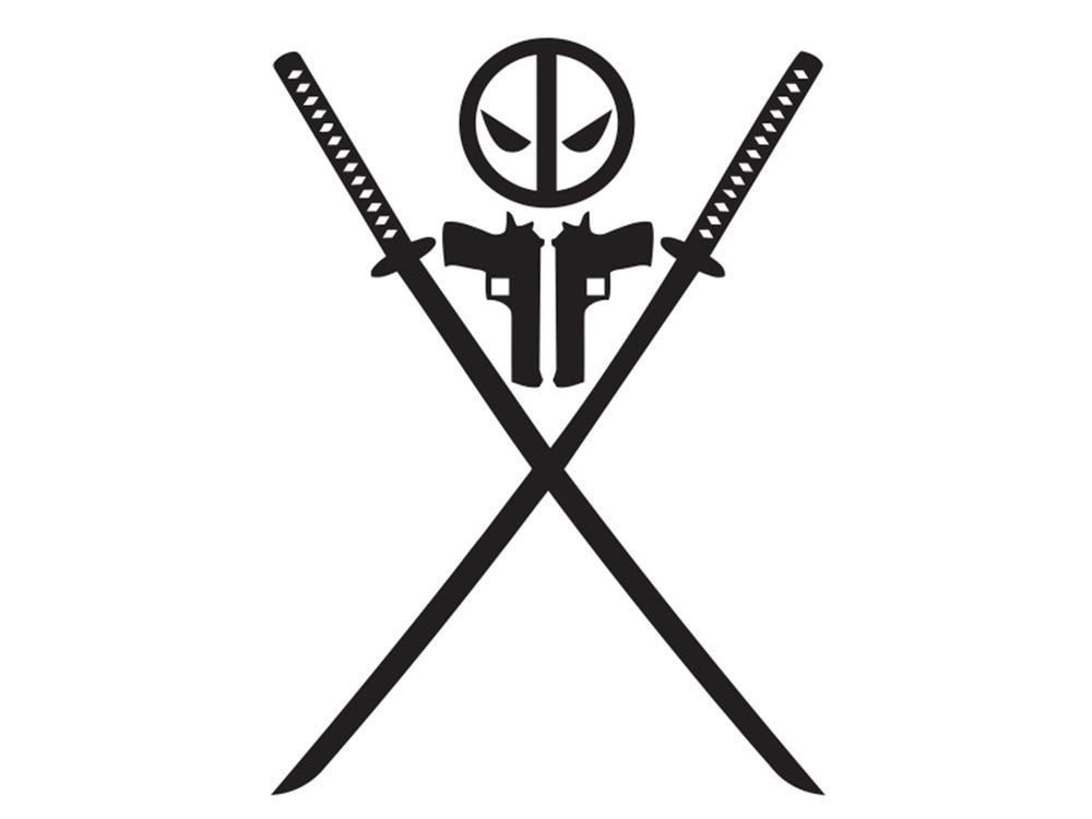Deadpool Decal/car Sticker.vinyl Decal.car Stickers and Decals.laptop ...