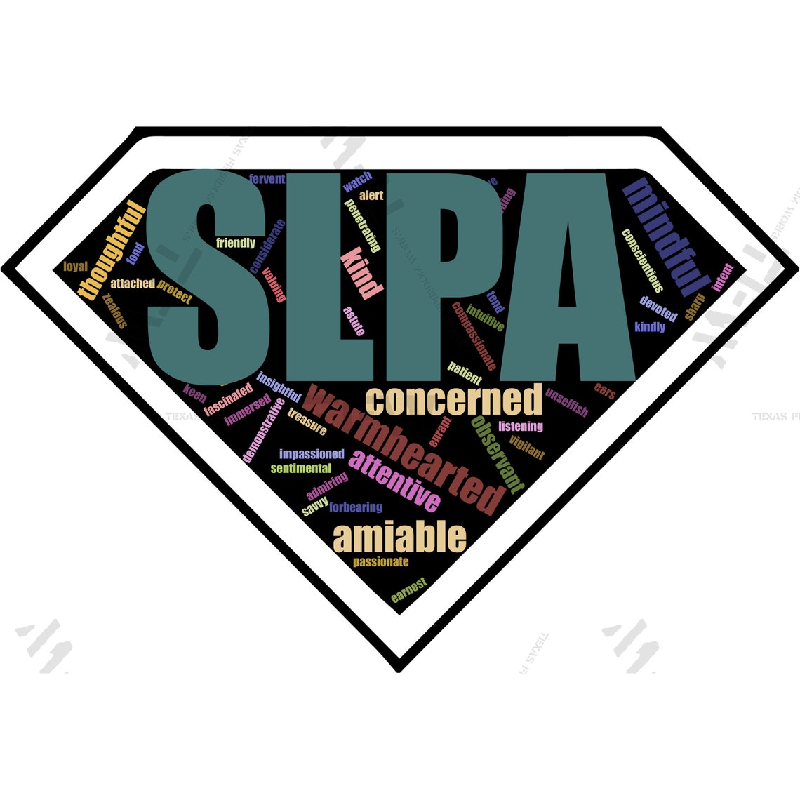 Diseño super SLPA, archivo SVG / descarga instantánea - Etsy España