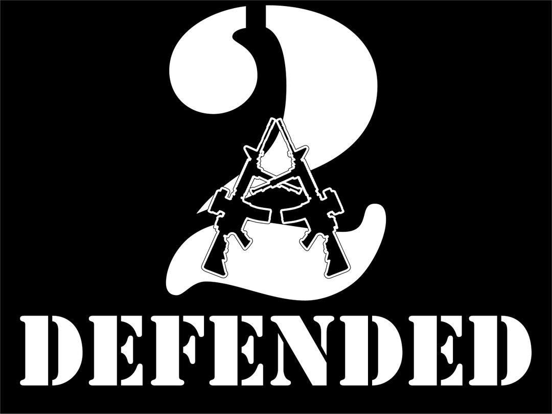2A Defended Design. Includes SVG, PNG and JPG Files. Vectors Good for ...