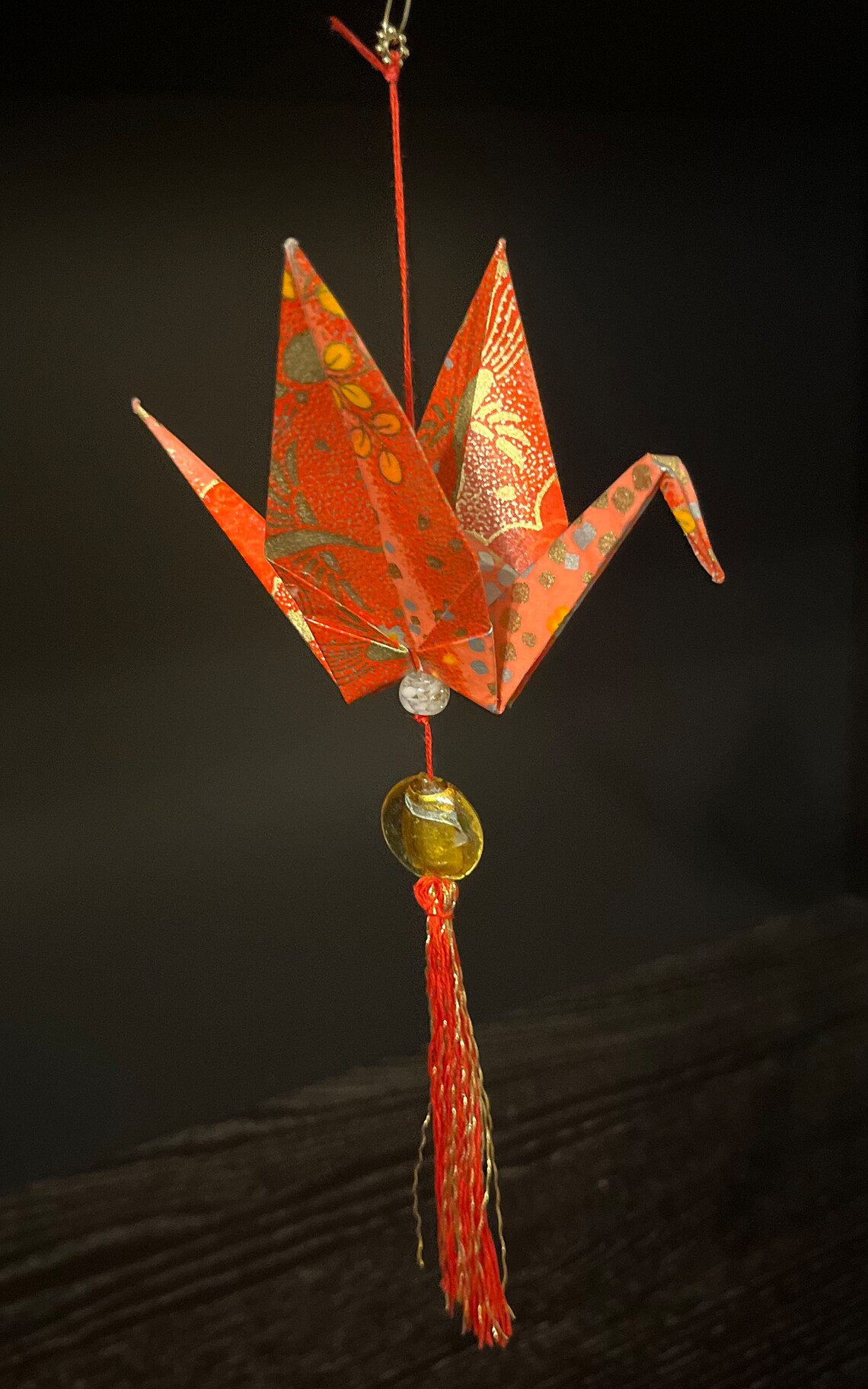 Origami Cane Ornament - Etsy
