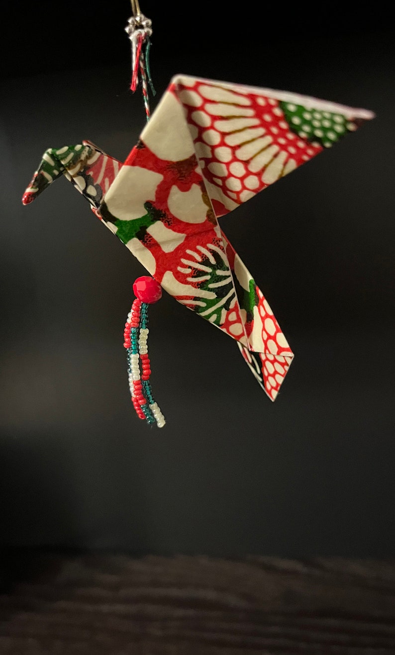 Origami Songbird Ornament - Etsy