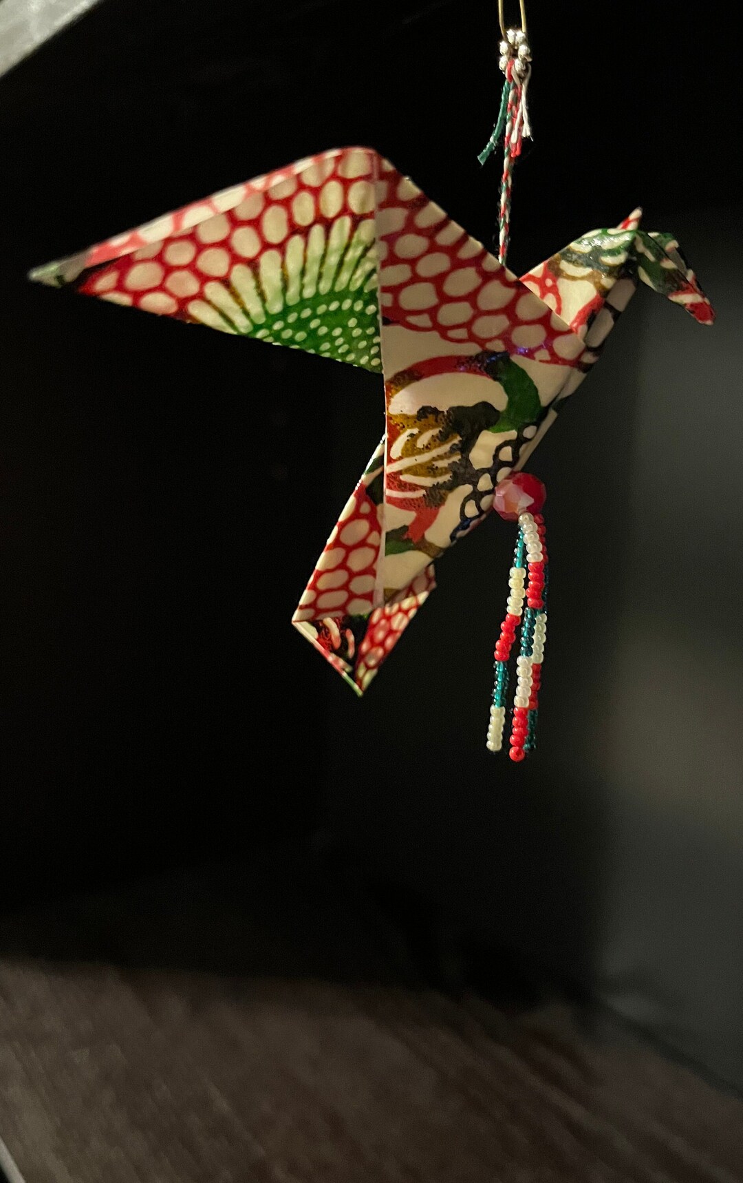 Origami Songbird Ornament - Etsy