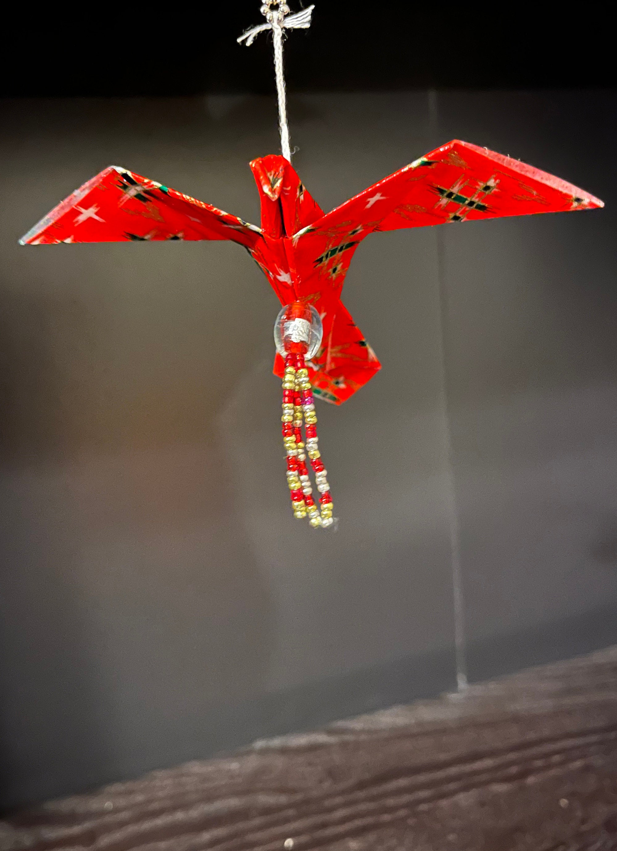 Origami Song Bird Ornament - Etsy