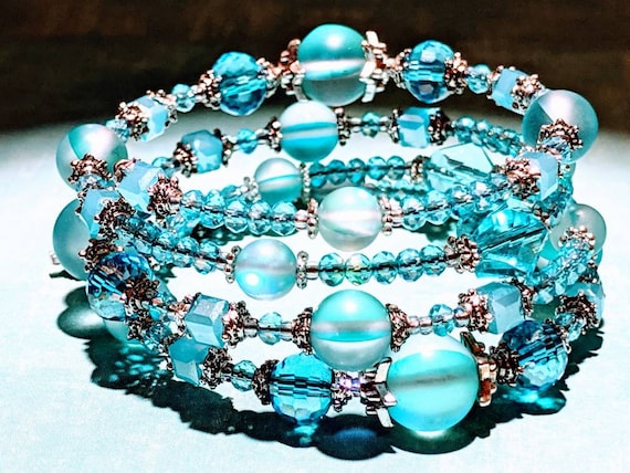 Memory Wire Wrap Bracelet/memeory Wire Bracelet/wrap | Etsy