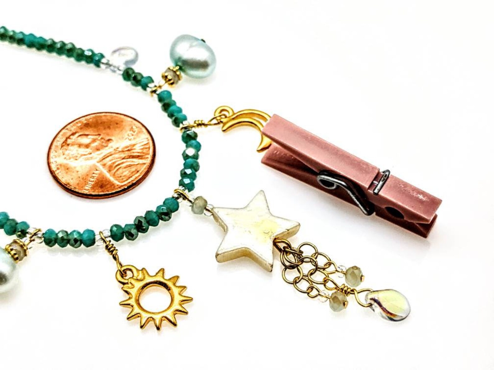 Celestial Necklace/star Necklace/moon Necklace/sun Necklace/sun and ...