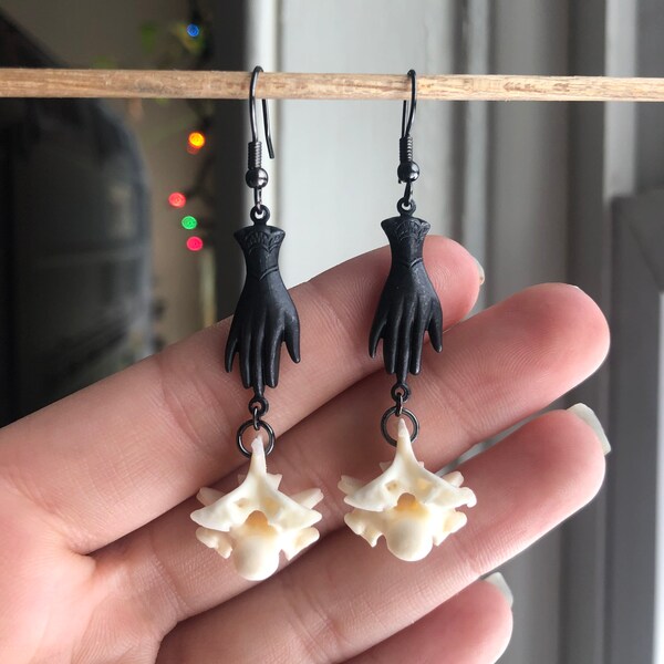 Bone Earrings - Etsy