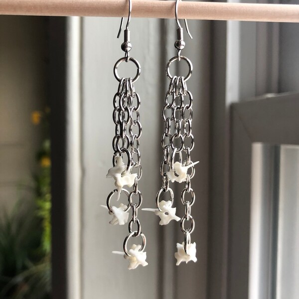 Chain Mail Earrings - Etsy