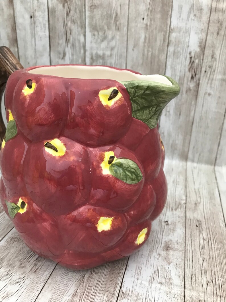Apple Vintage Pitcher - Etsy