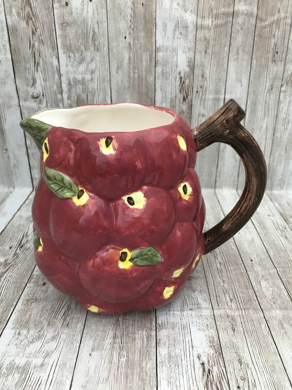 Apple Vintage Pitcher | Etsy