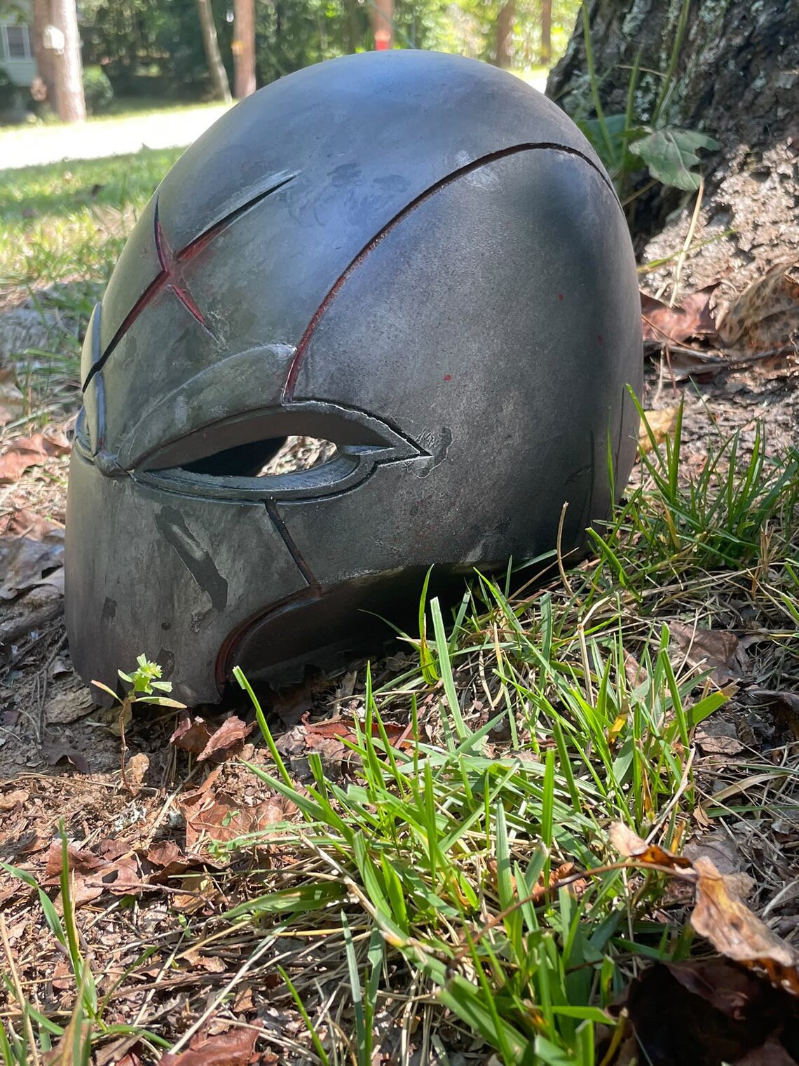 Red X Helmet - Etsy