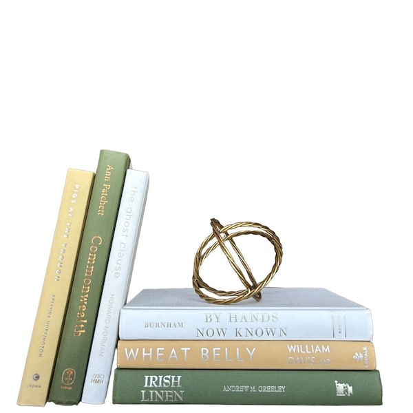 Stacked Books Decor - Etsy