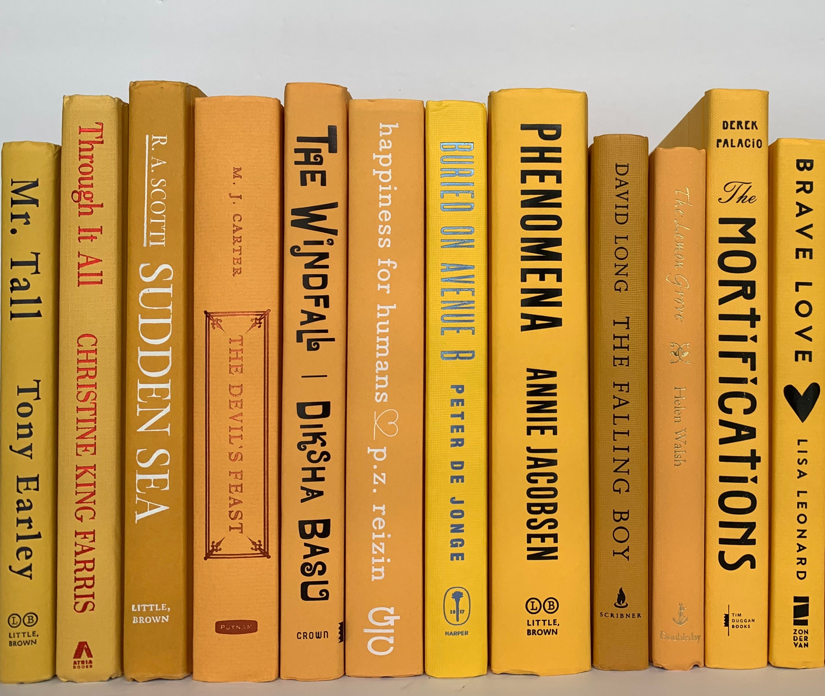 Mustard Yellow Books Staging Books Decorative Books | Etsy