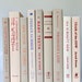 Beige Books Tan Books Cream Books Neutral Books Decorative Books Home ...