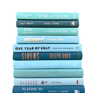 Blue Books, Turquoise Books, Decorative Books, Coffee Table Books ...