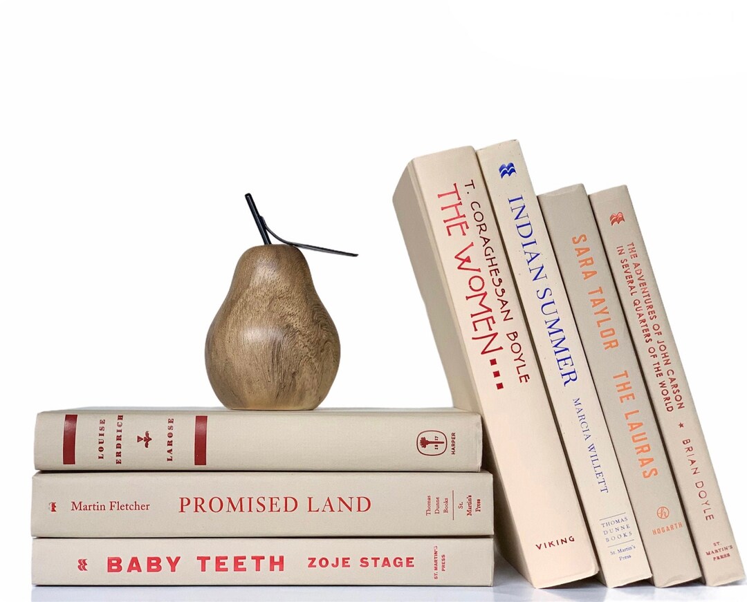Beige Books - Tan Books - Cream Books - Neutral Books - Decorative ...