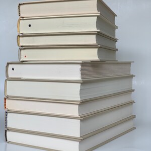 Beige Books - Tan Books - Cream Books - Neutral Books - Decorative ...