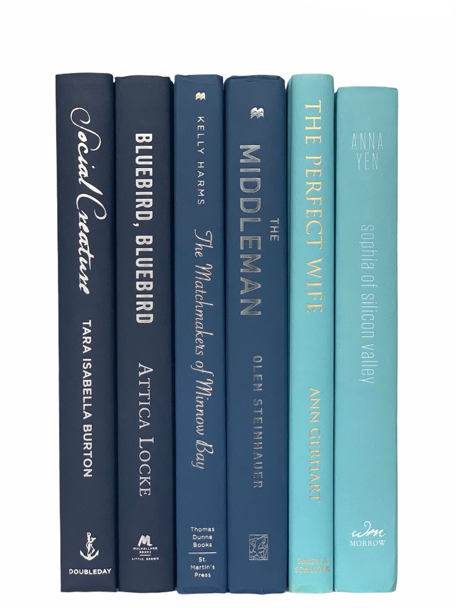 Blue Books Coastal Books Beach Books Decorative Books - Etsy