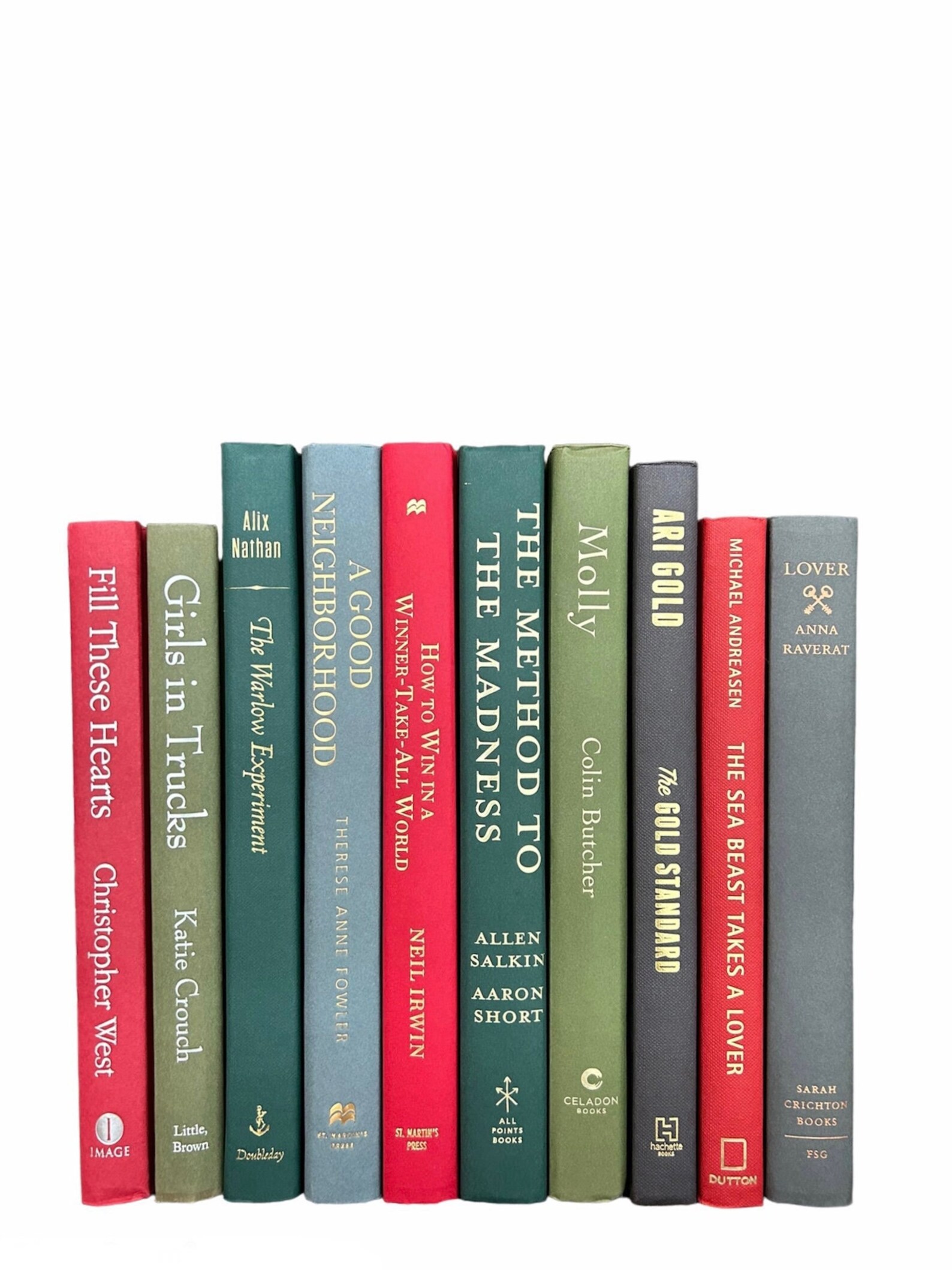 Book Decor Set Decorative Books Coffee Table Books - Etsy