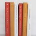 Yellow Orange and White Books Staging Books Decorative - Etsy