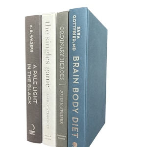 Blue and Gray Books - Decorative Books - Staging Books - Stack of Books ...