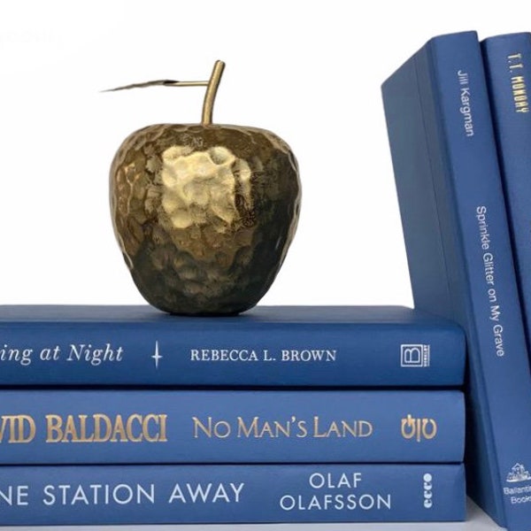 Blue Book Stack - Etsy
