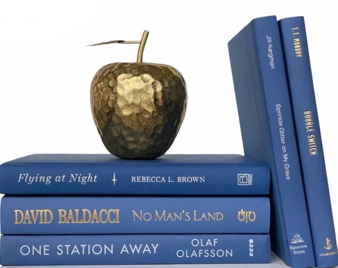 Blue Books - Coastal Books - Beach Books - Decorative Books - Staging ...