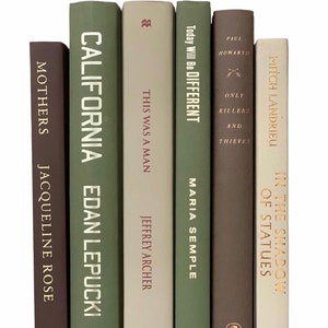 Green Books - Beige Books - Brown Books - Decorative Books - Staging ...