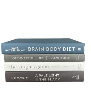 Blue and Gray Books - Decorative Books - Staging Books - Stack of Books ...