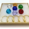 Sonic 7 Chaos Emeralds and 5 Power Rings - Etsy