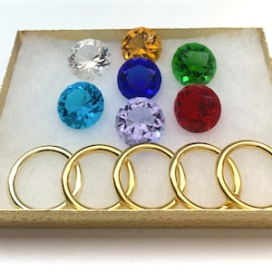 Sonic Chaos Emeralds Rings - Etsy