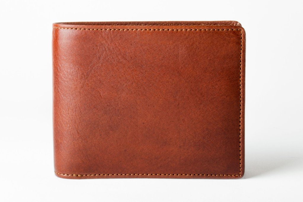 Handcrafted Leather Bifold Wallet: 16 Card Slots, 2 ID Windows - Etsy