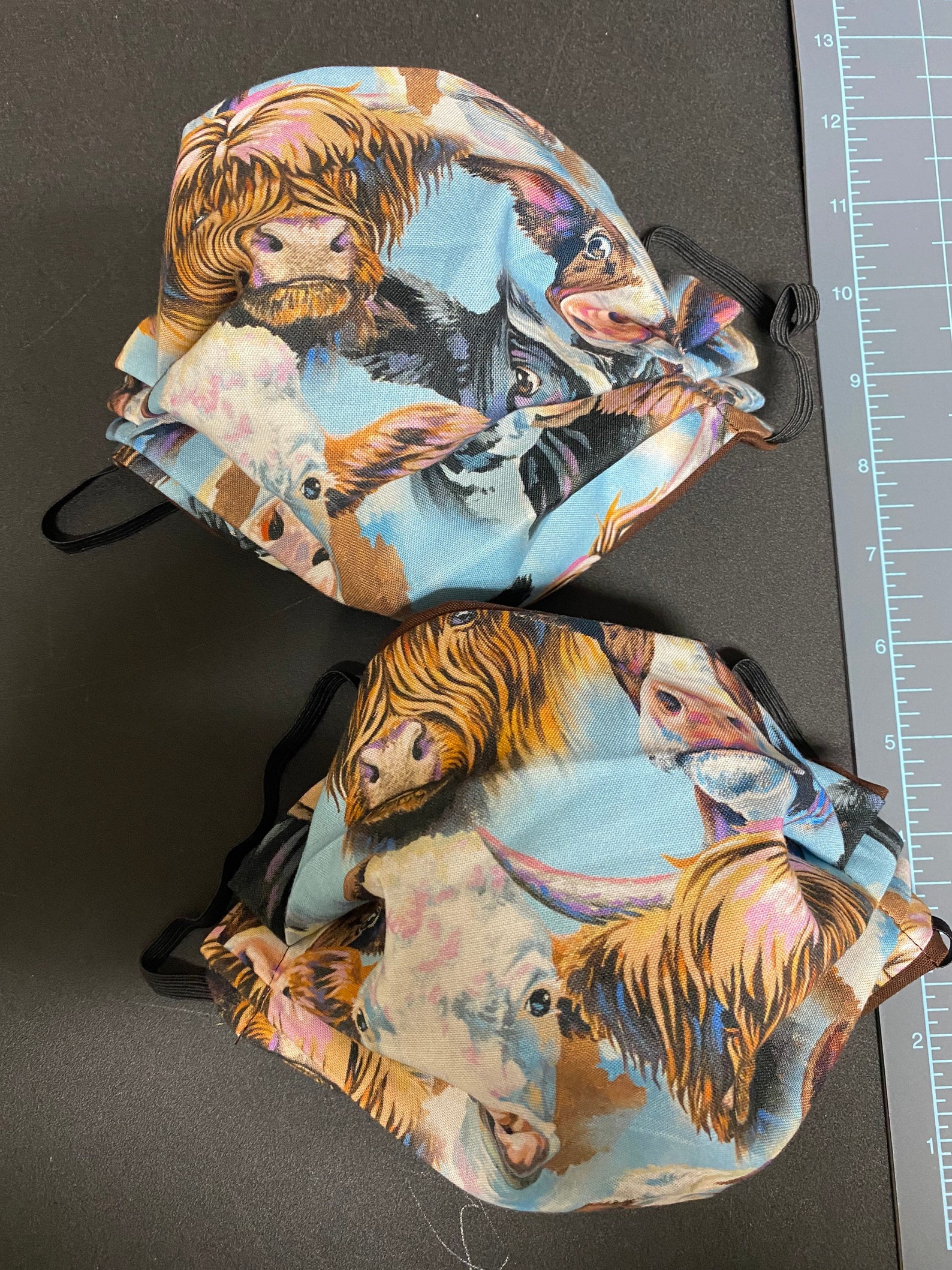 Cow Face Mask | Etsy