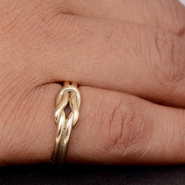 Double Knot Ring - Etsy