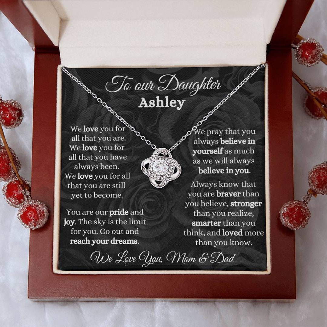 Personalized Gift for Daughter From Mom and Dad, Daughter Graduation ...
