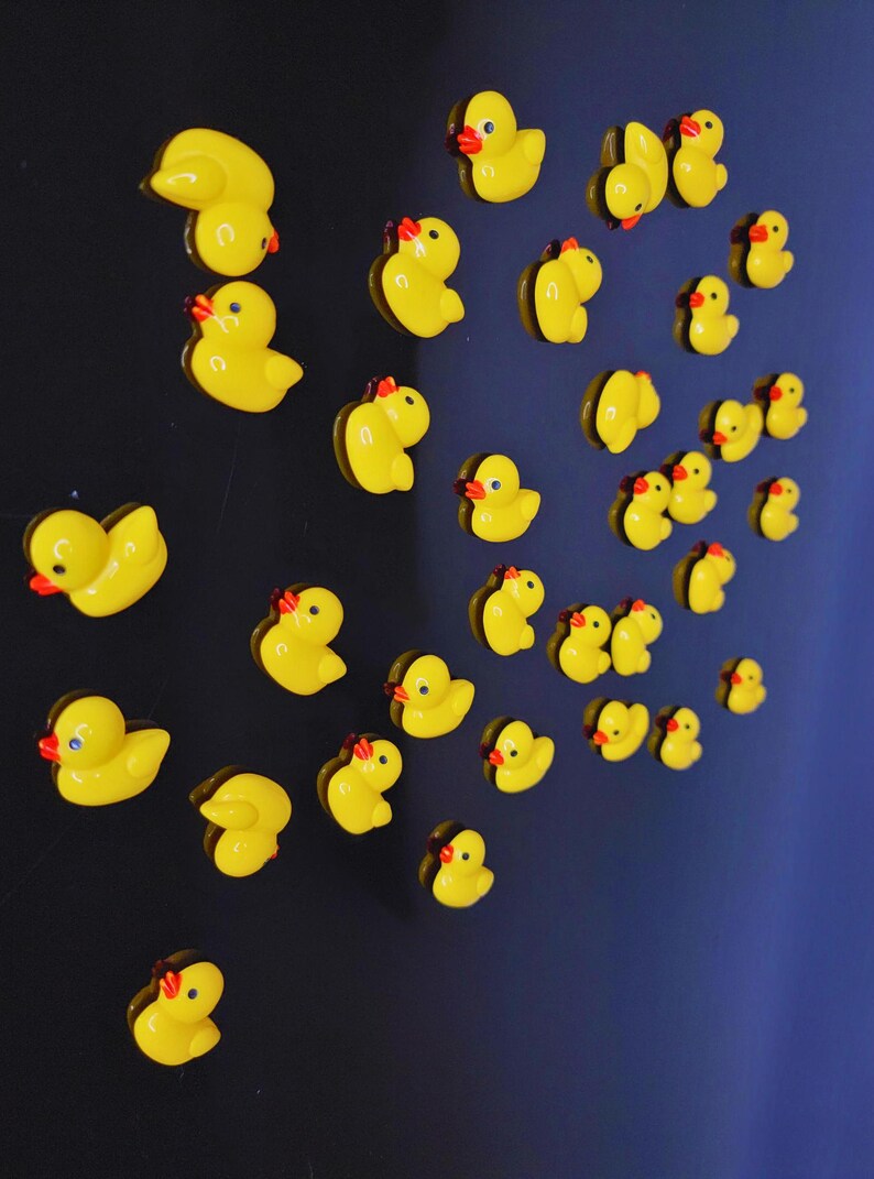 Yellow Rubber Duck Fridge Magnets Cruise Vibes: Fun & Quirky Magnets ...