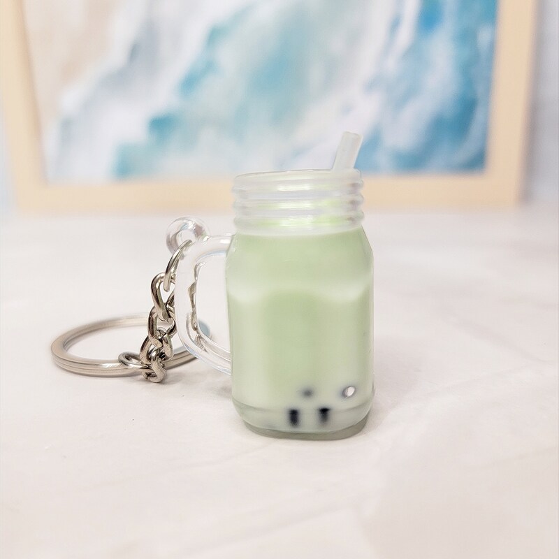 Bubble Tea Keychain - Etsy UK