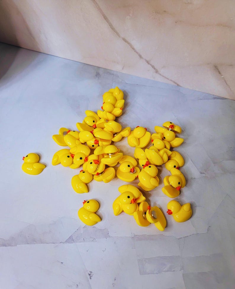 Yellow Rubber Duck Fridge Magnets Cruise Vibes: Fun & Quirky Magnets ...