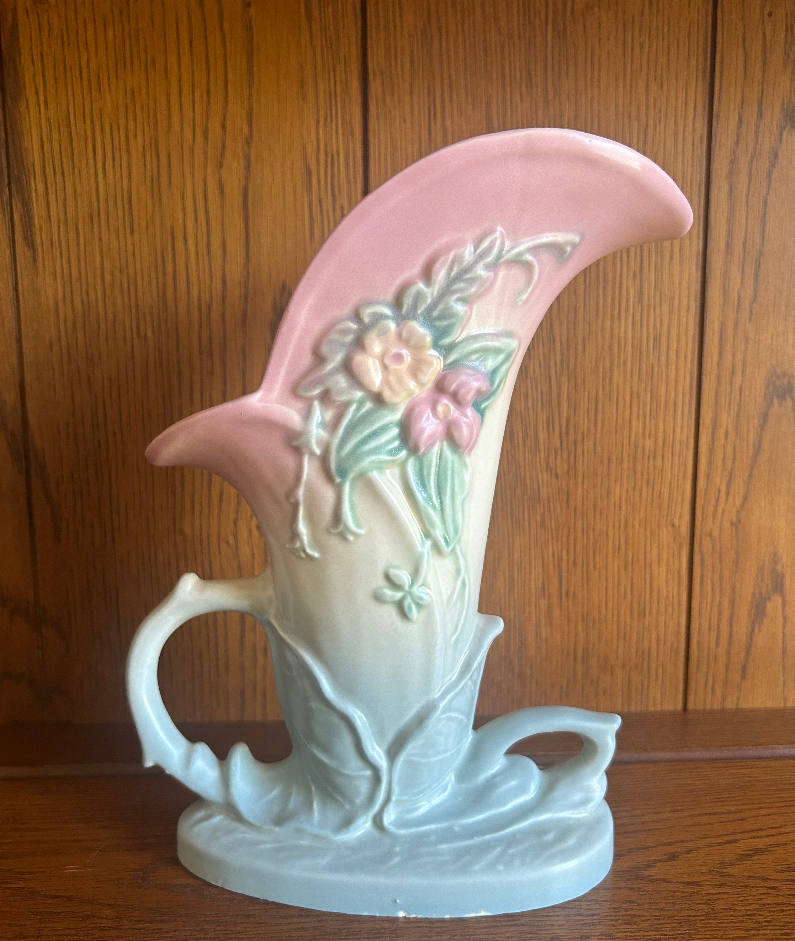 Vintage Hull Art Pottery Trumpet Vases – USA, Floral Display Set (8.5 ...