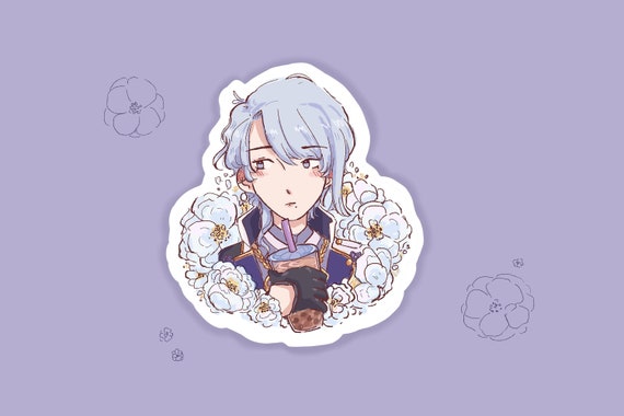 Kamisato Ayato Vinyl Sticker - Etsy