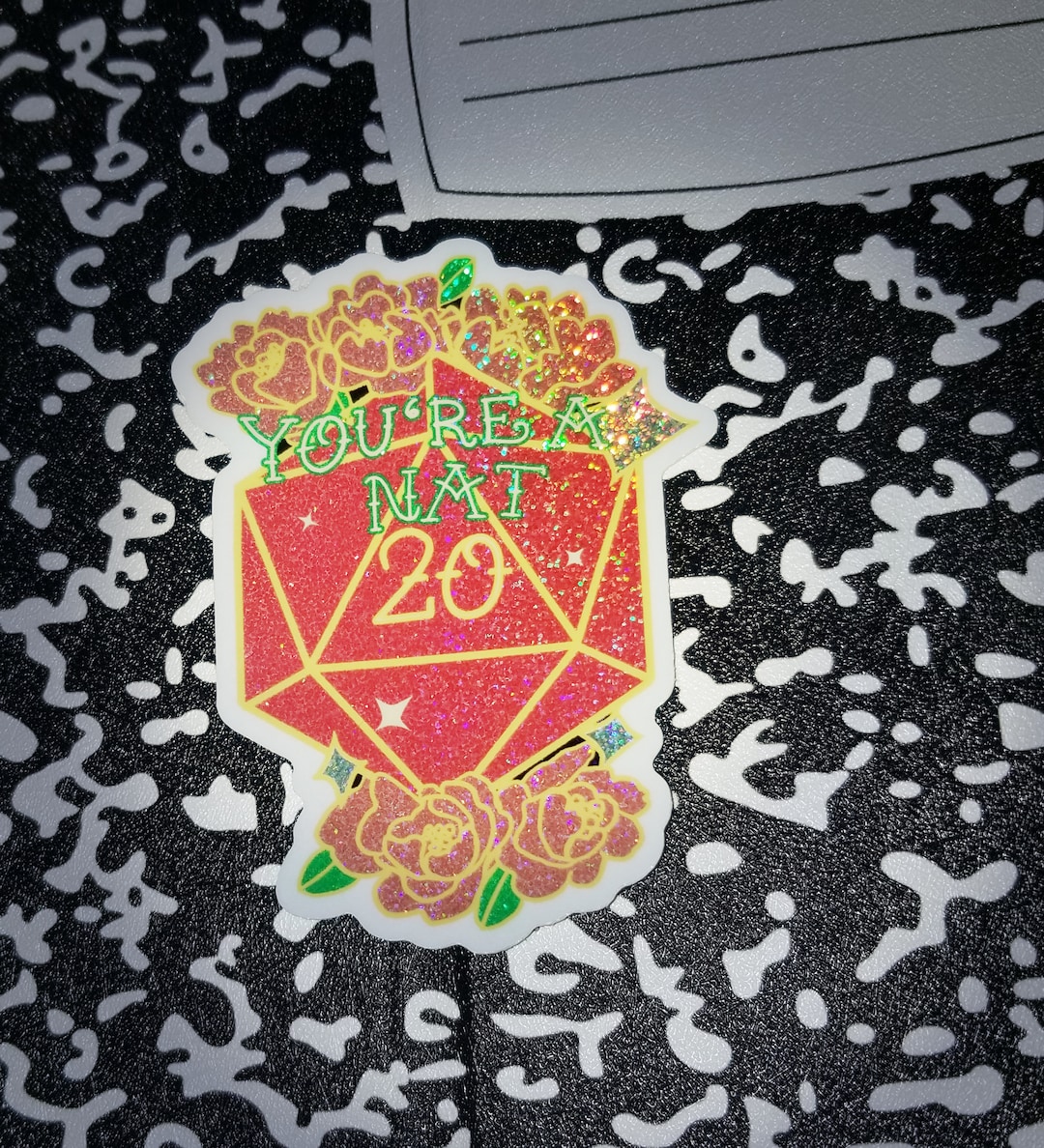You're a Nat 20 Sticker - Etsy