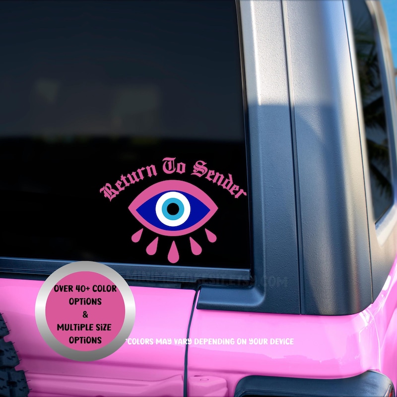Eye Decal - Etsy