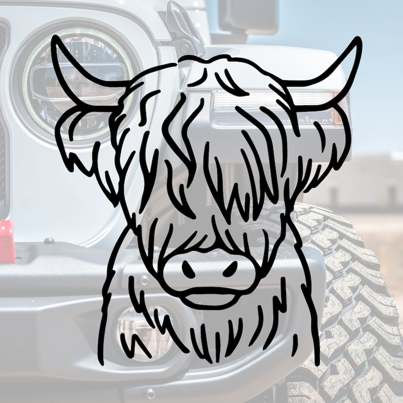 Cow Decals - Etsy